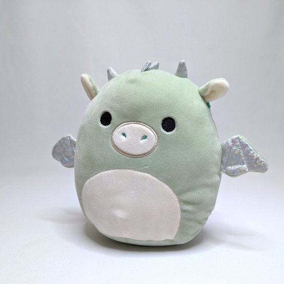Squishmallows | Toys | Squishmallows 7 Drew Dragon Plush Toy Cute Green ...